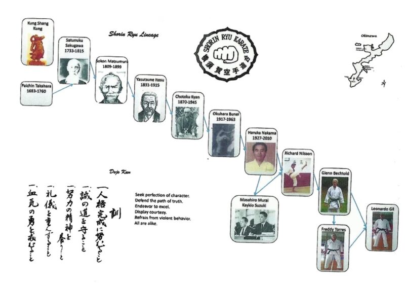 History of Shorin Ryu Karate - Shoryn Ryu Karate School Amsterdam